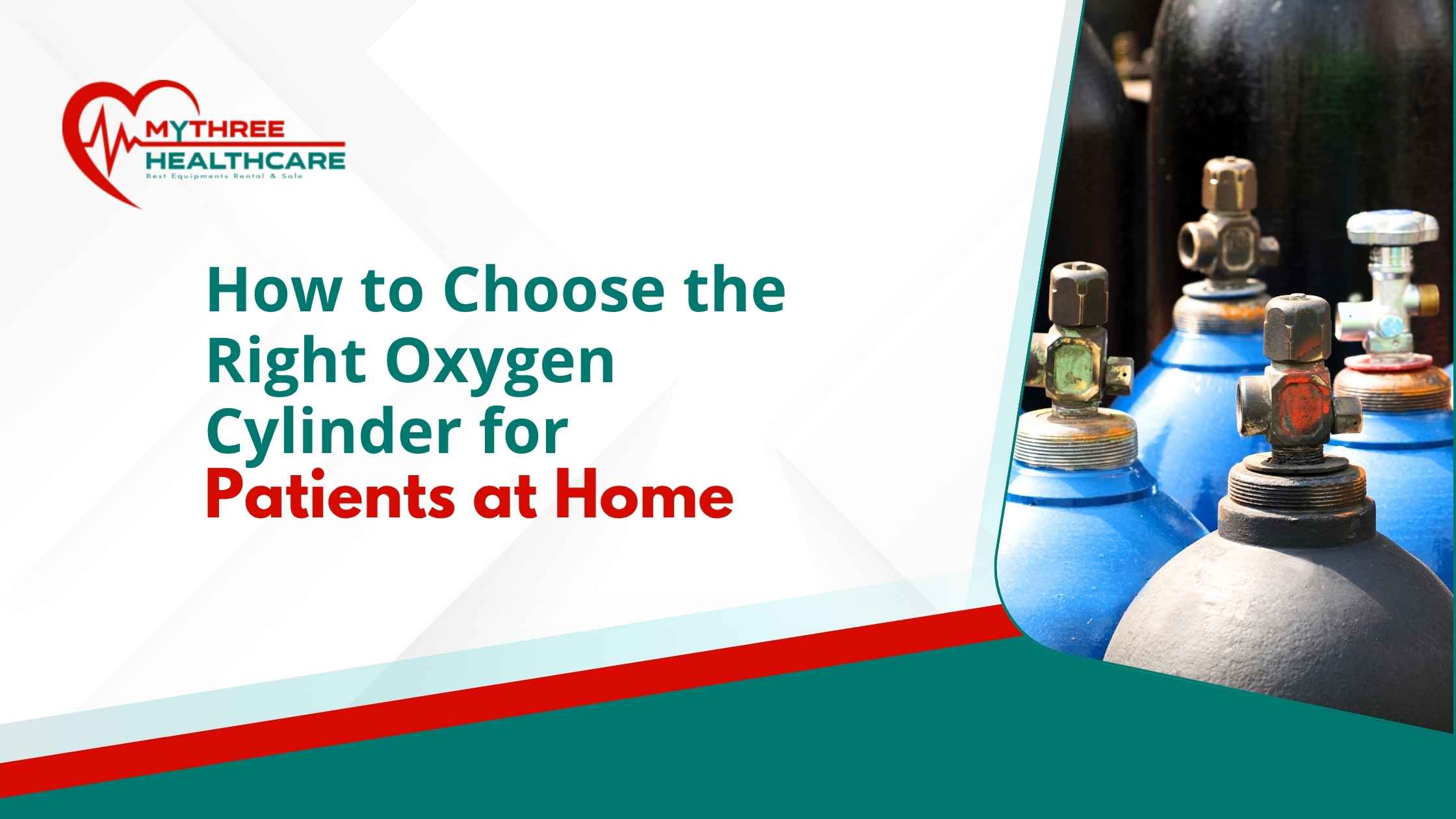 Best Oxygen Cylinder for Home Patients | Mythree Healthcare