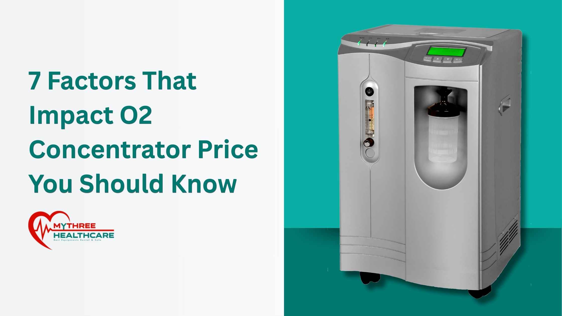 O2 Concentrator Price Guide 2025 – Mythree Healthcare